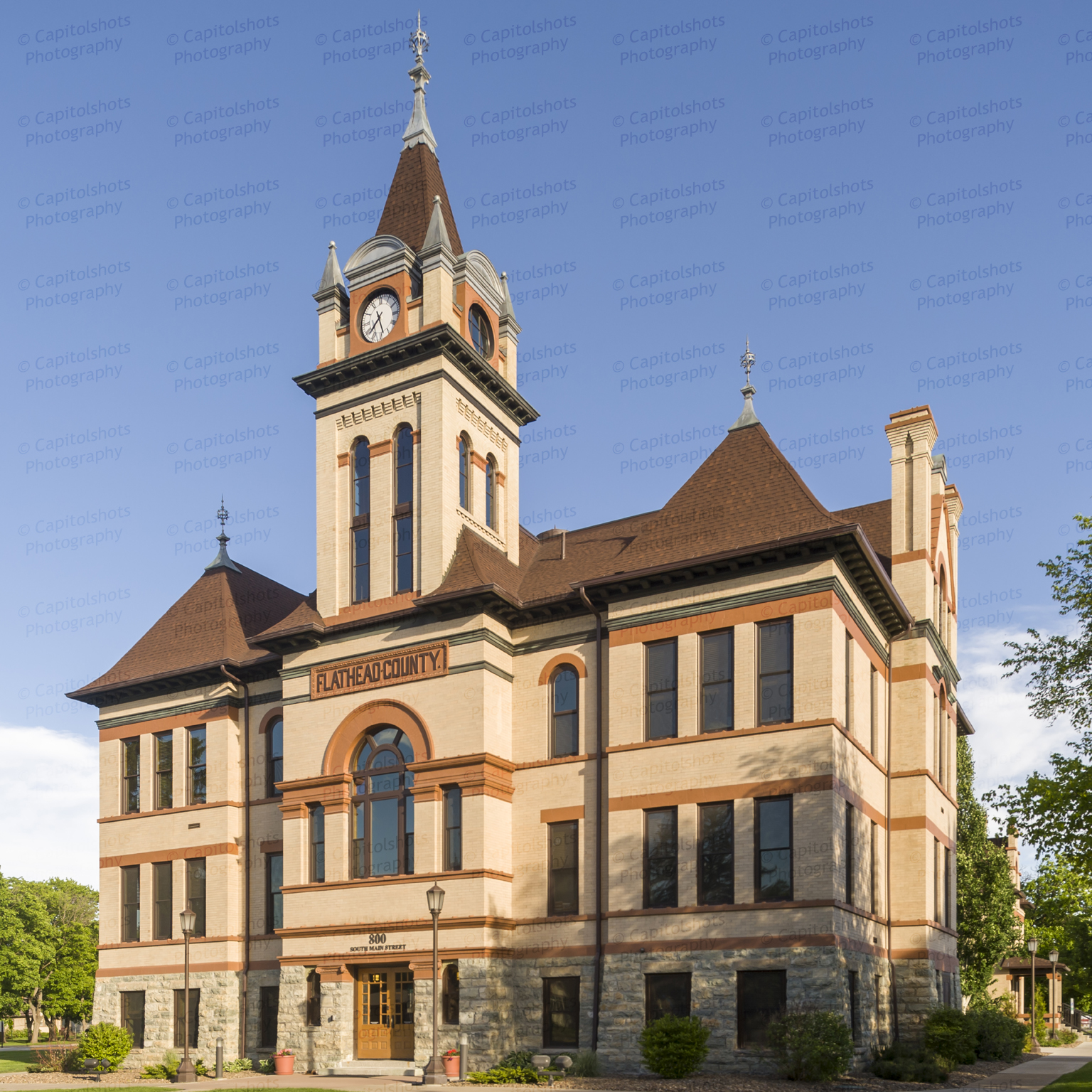 Flathead County Courthouse (Kalispell, Montana) | Stock Images | Photos