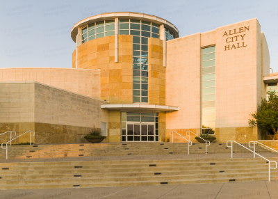 Allen City Hall (Allen, Texas) | Stock Photos