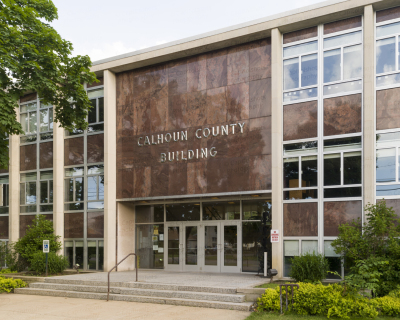 Former Calhoun County Courthouse (Marshall, Michigan) | Stock Images ...
