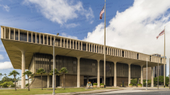 Hawaii State Capitol (Honolulu, Hawaii) | Stock Images | Photos