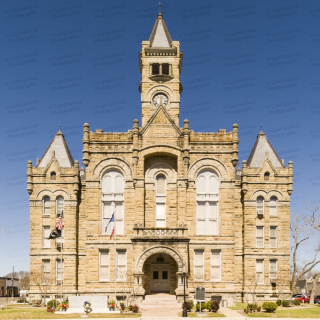 Lavaca County Courthouse (Hallettsville, Texas) | Stock Images | Photos