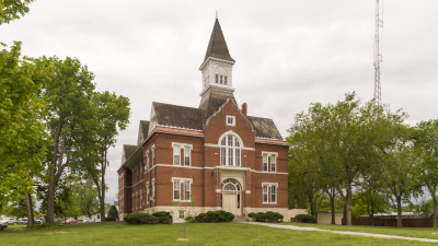 Linn County Courthouse (Mound City, Kansas) | Stock Images | Photos