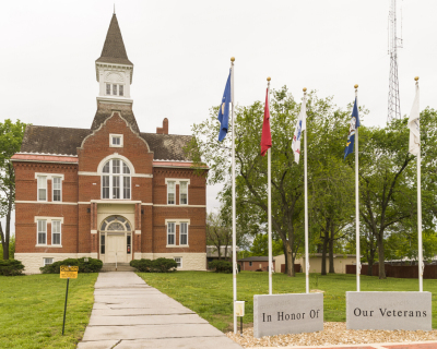 Linn County Courthouse (Mound City, Kansas) | Stock Images | Photos