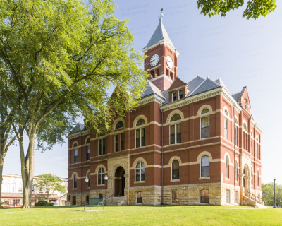 Livingston County Courthouse (Howell, Michigan) | Stock Images | Photos