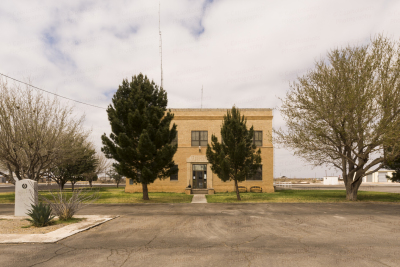 Loving County Courthouse (Mentone, Texas) | Stock Images | Photos