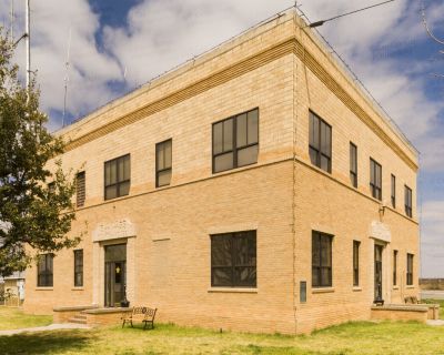 Loving County Courthouse (Mentone, Texas) | Stock Images | Photos