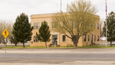 Loving County Courthouse (Mentone, Texas) | Stock Images | Photos