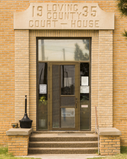 Loving County Courthouse (Mentone, Texas) | Stock Images | Photos