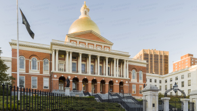 Massachusetts State House (Boston, Massachusetts) | Stock Photos