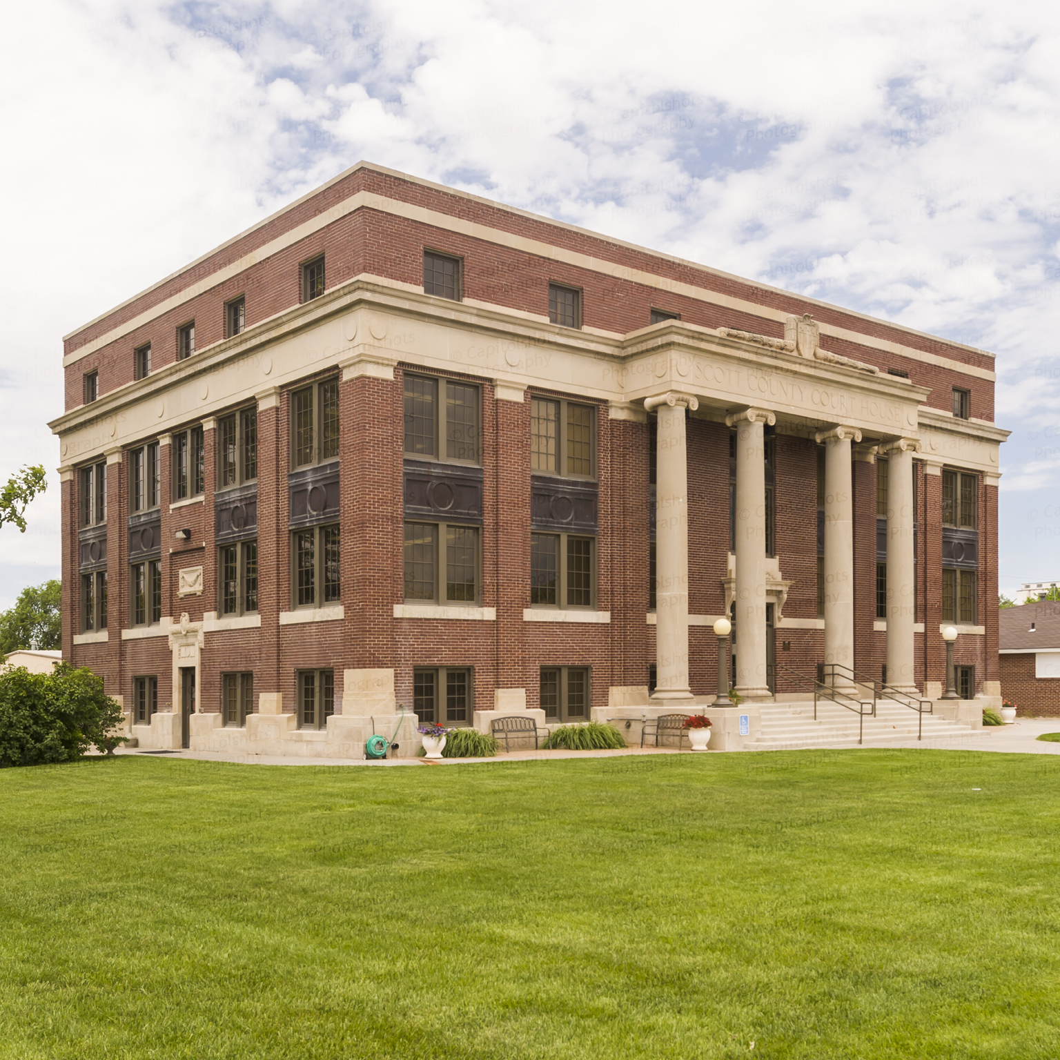 Scott County Courthouse (Scott City, Kansas) | Stock Images | Photos