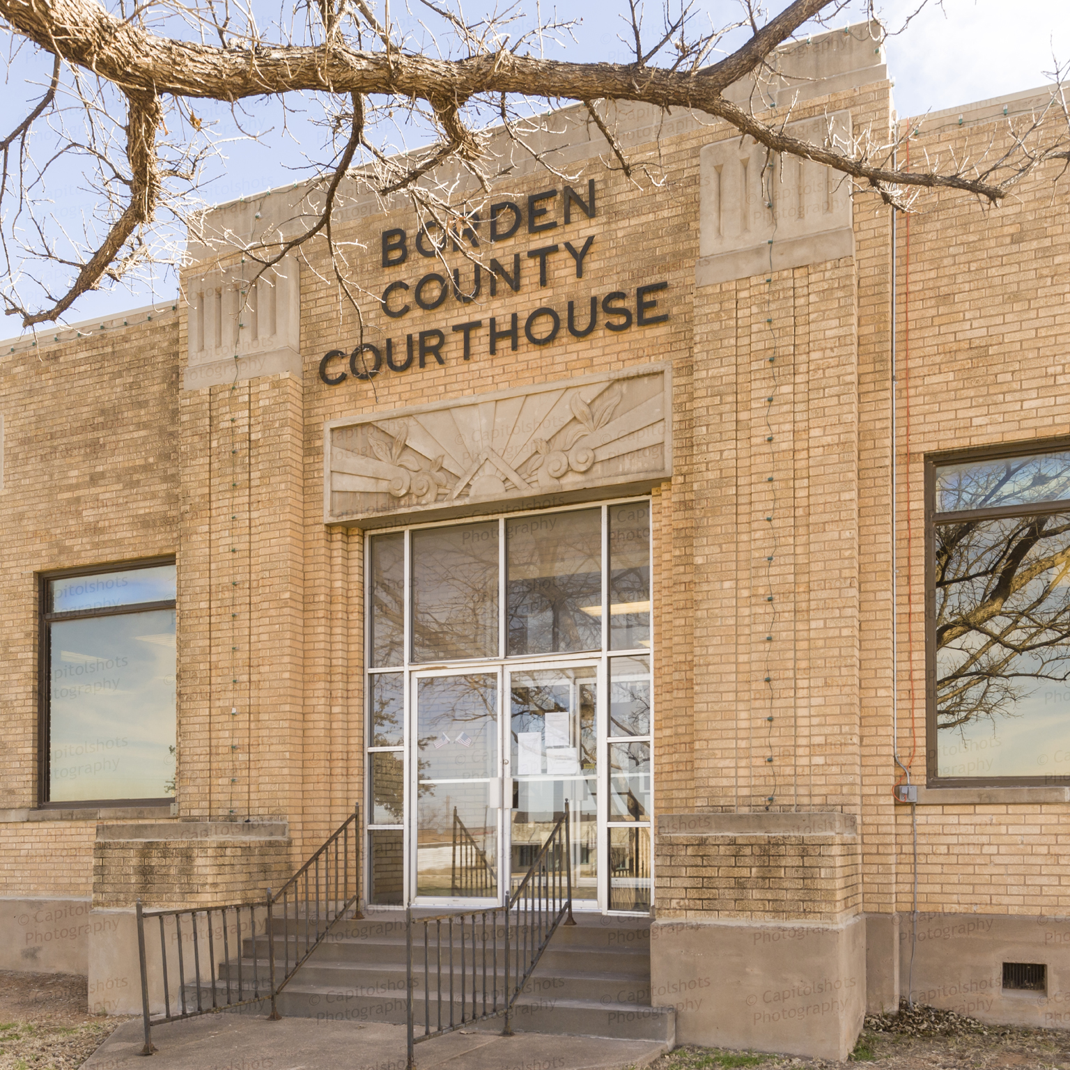 Borden County Courthouse (Gail, Texas) | Stock Images | Photos