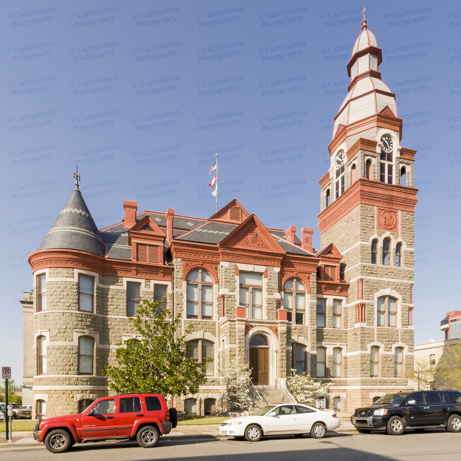 Historic Pulaski County Courthouse (Little Rock, Arkansas) | Stock ...